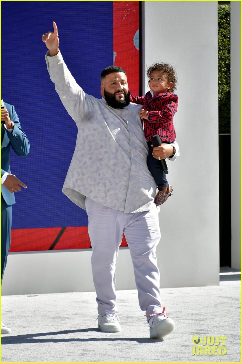DJ Khaled & Wife Nicole Tuck Bring Baby Asahd to BET Awards 2018 ...