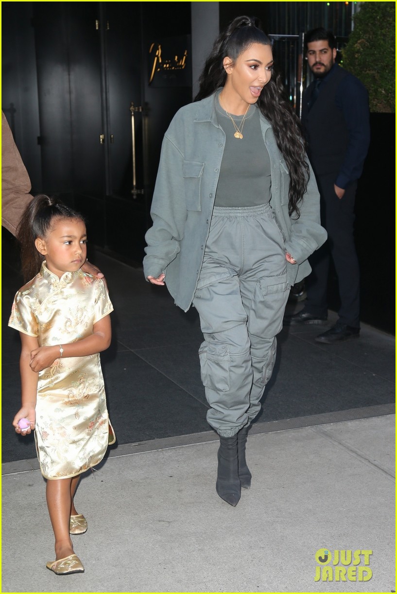 Kim Kardashian & Kanye West See 'Frozen' on Broadway with North for Her ...