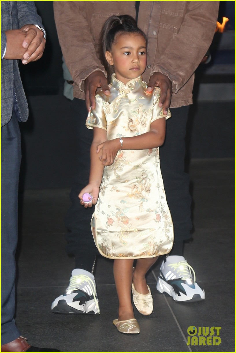 Kim Kardashian & Kanye West See 'Frozen' on Broadway with North for Her ...