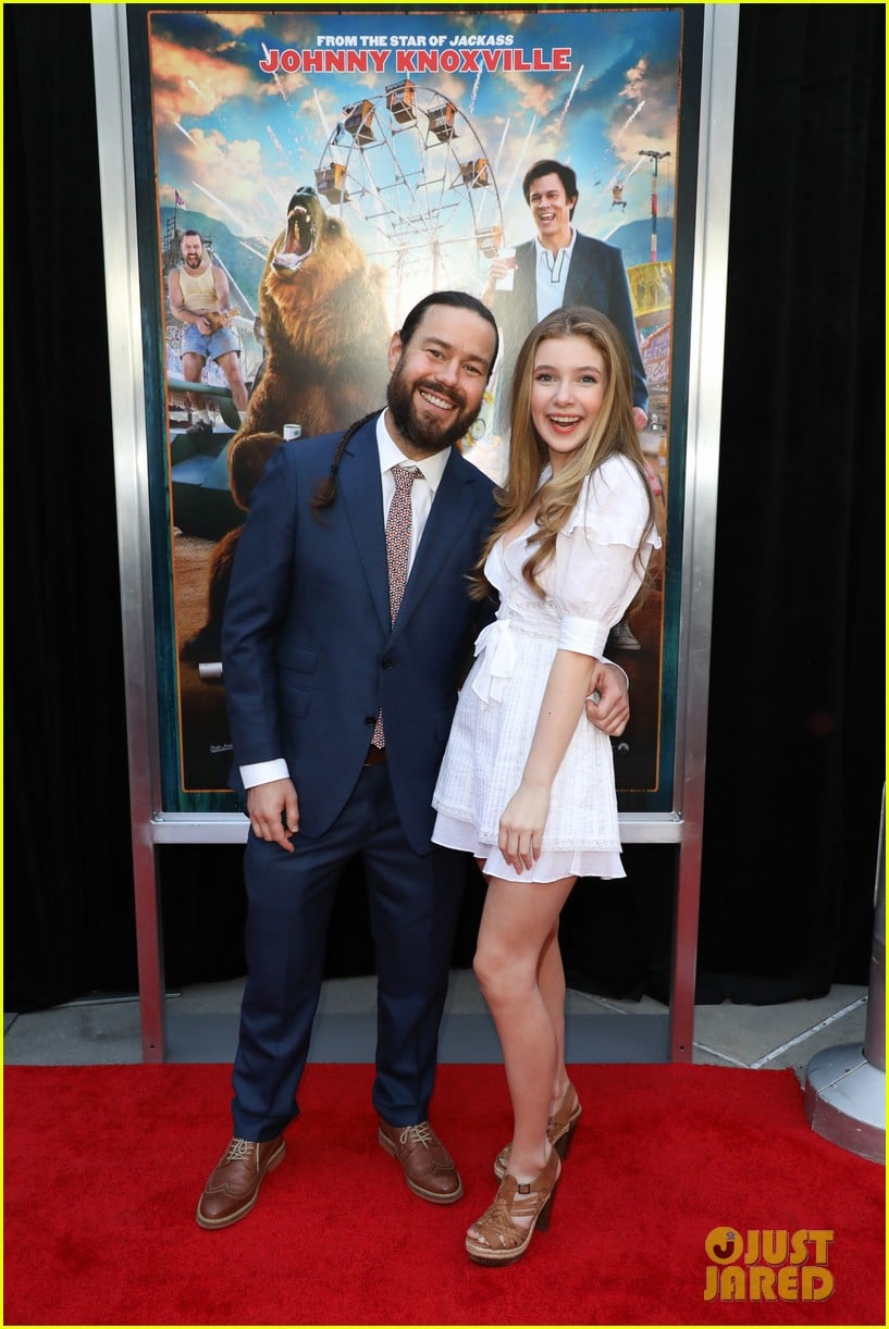 Johnny Knoxville Gets Support from Wife Naomi Nelson at 'Action Point ...