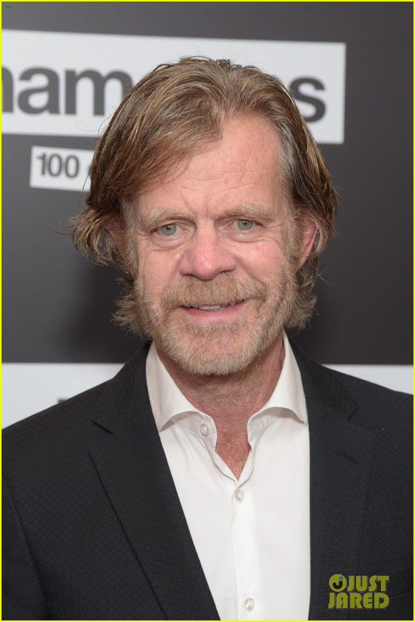 Photo: william h macy joins emmy rossum and sam esmail at shameless 100 ...