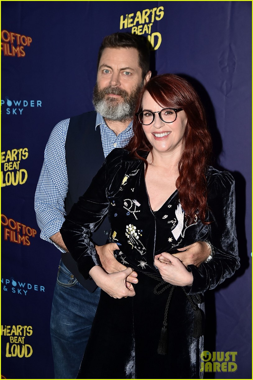 Nick Offerman & Toni Collette Step Out for 'Hearts Beat Loud' Premiere ...