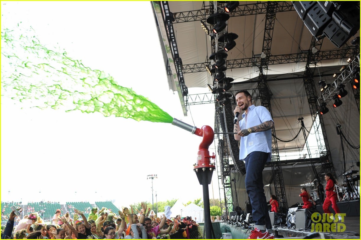 Liam Payne Rocks Out at Nickelodeon SlimeFest in Chicago!: Photo ...