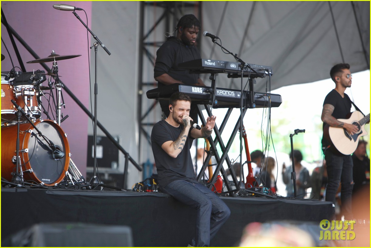 Liam Payne Rocks Out at Nickelodeon SlimeFest in Chicago!: Photo ...