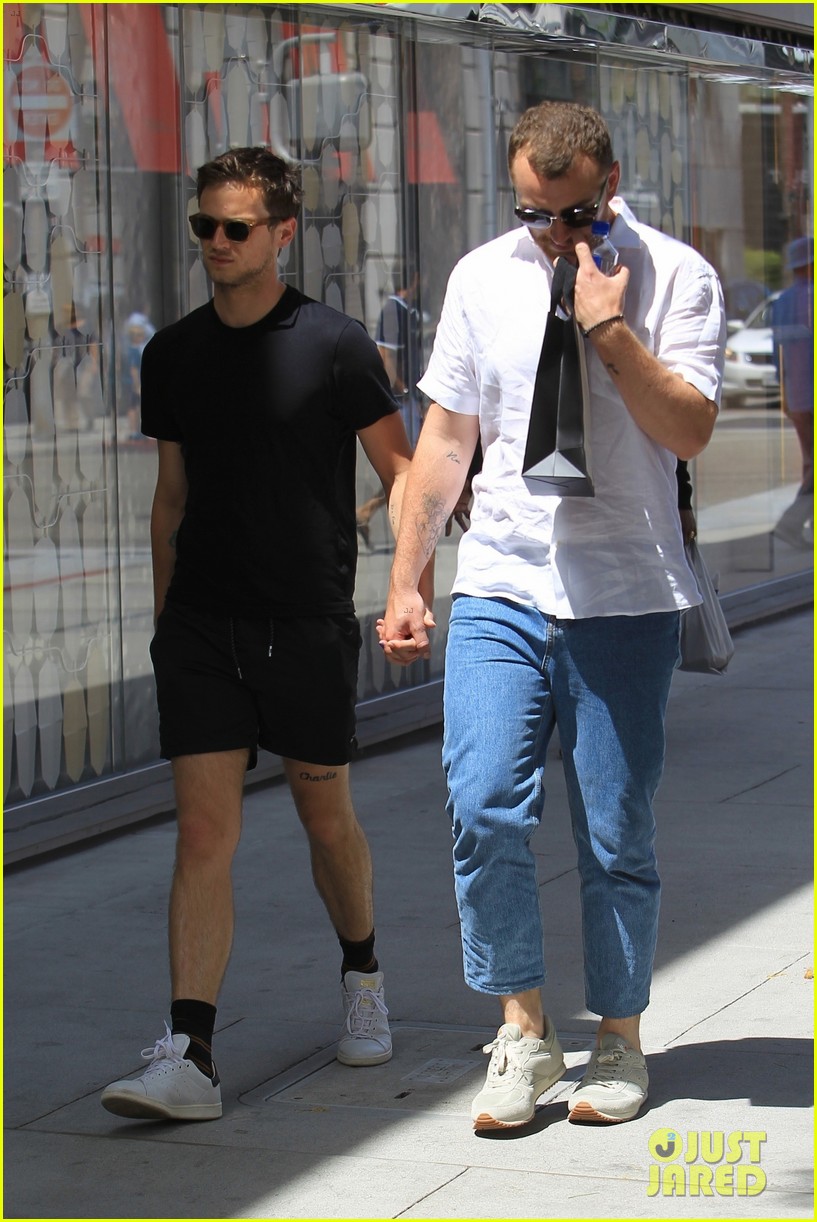 Sam Smith & Boyfriend Brandon Flynn Hold Hands for Rodeo Drive Shopping ...