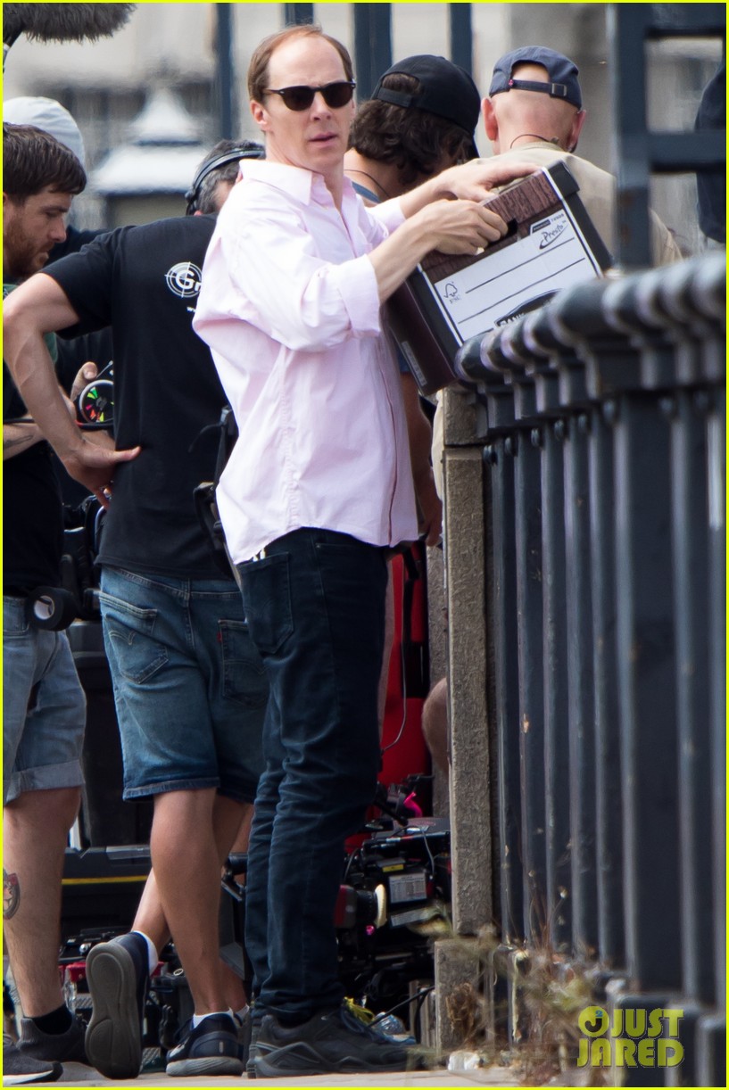 Benedict Cumberbatch Goes Partially Bald for New Brexit Series: Photo ...