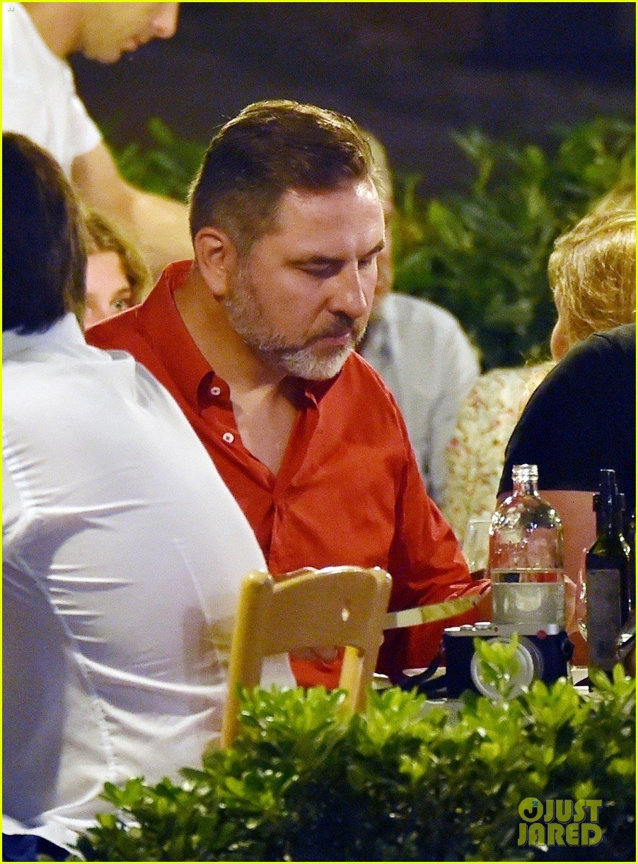 Luke Evans & Victor Turpin Eat Dinner with Friends in Italy: Photo ...