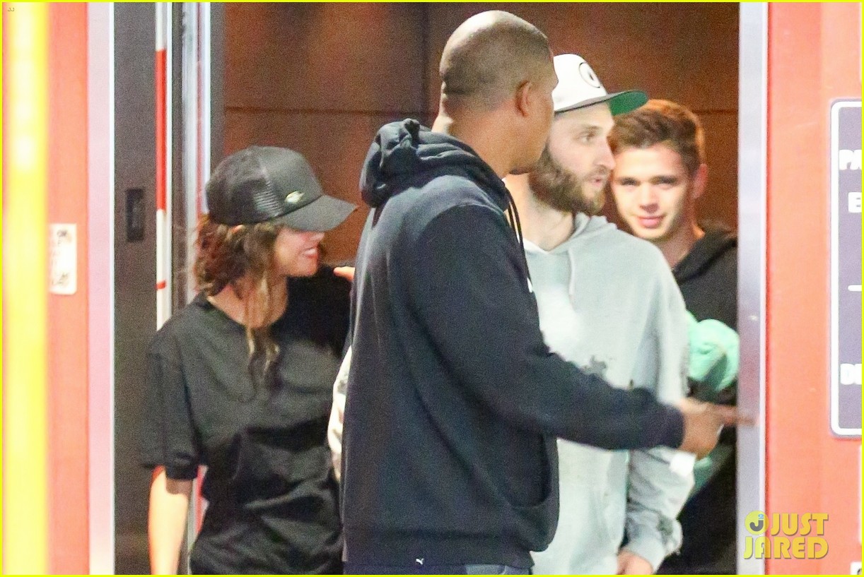 Selena Gomez & Caleb Stevens Enjoy Night Out With Their Friends: Photo ...