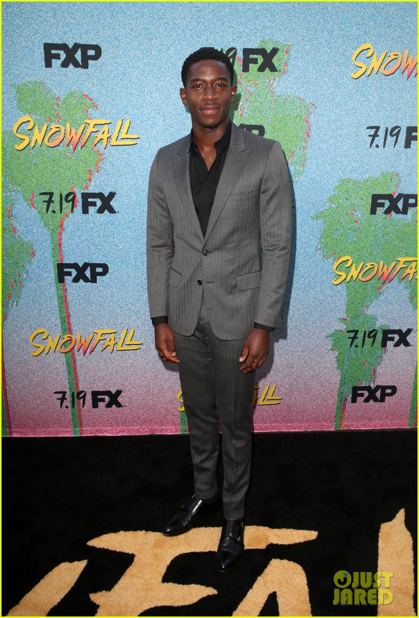 Damson Idris & 'Snowfall' Cast Celebrate Season 2 Premiere - Watch ...