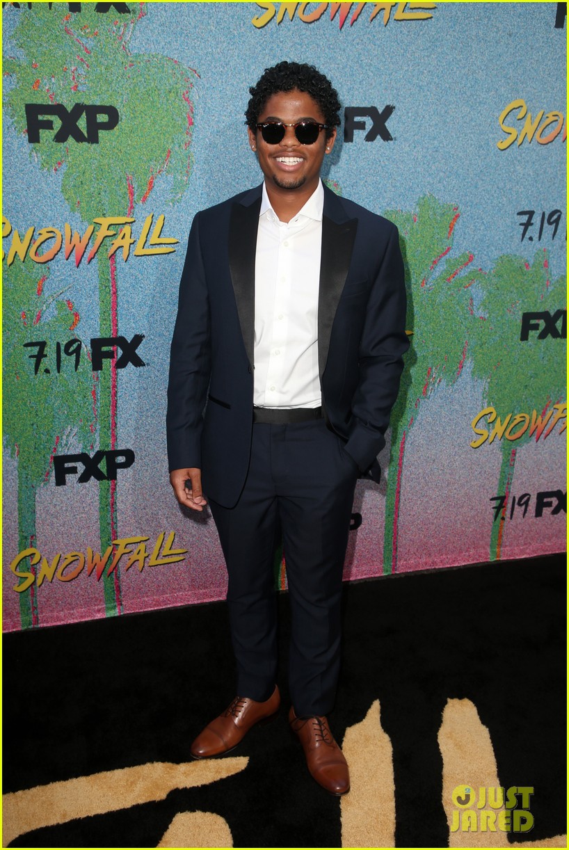 Damson Idris & 'Snowfall' Cast Celebrate Season 2 Premiere - Watch ...