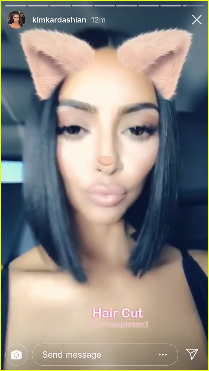 Kim Kardashian Cut Her Hair Short - See Her Brand New Look!: Photo ...