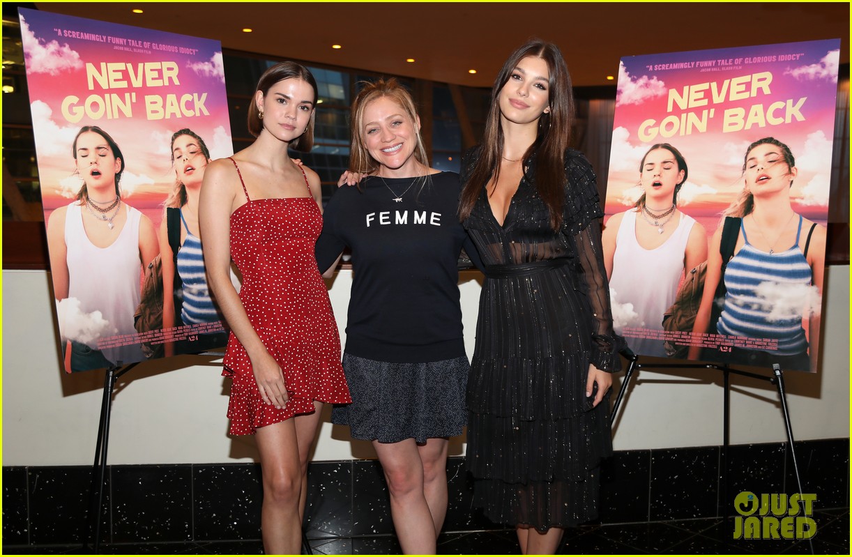 Maia Mitchell & Camila Morrone Screen 'Never Goin' Back' in Hollywood ...