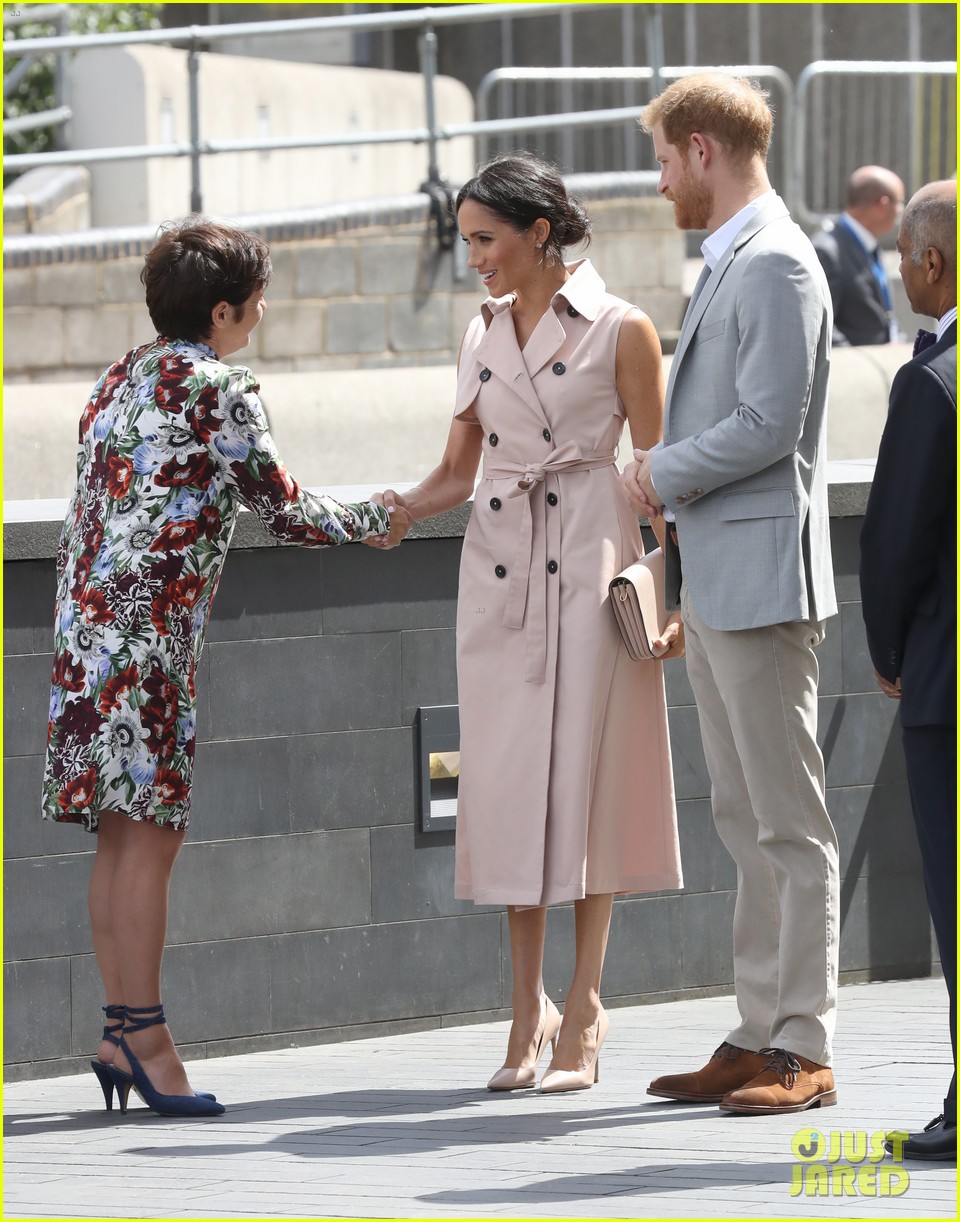 Duchess Meghan Markle Is Summer Chic for Royal Visit with Prince Harry ...