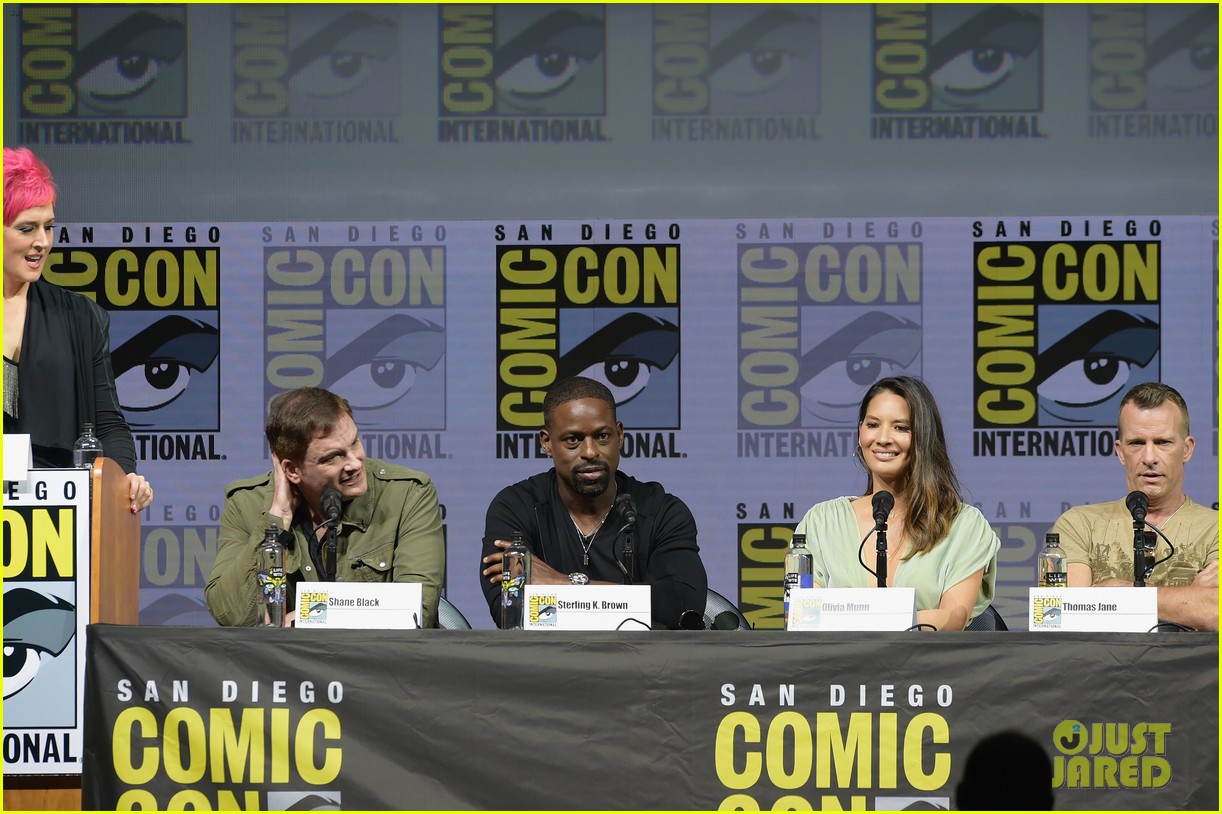Olivia Munn & 'Predator' Cast Tease Movie at Comic-Con 2018!: Photo ...