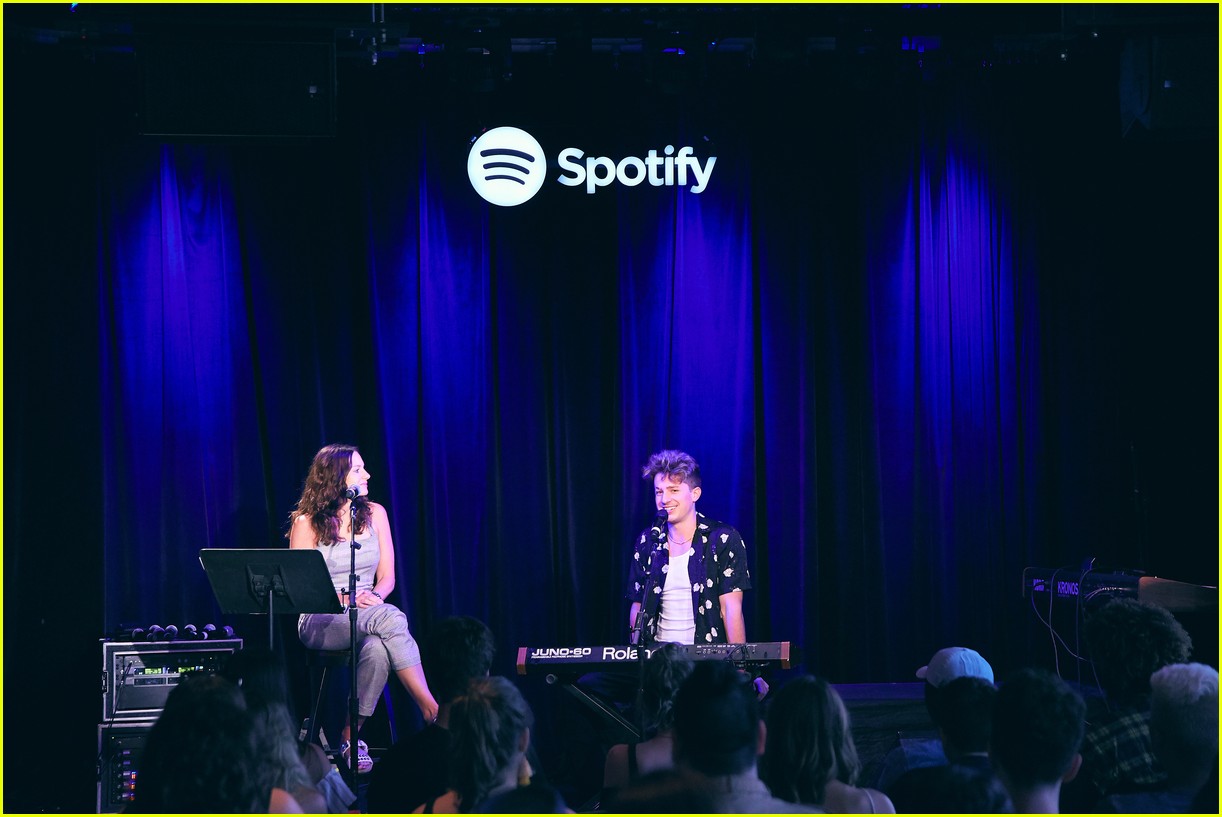 Charlie Puth Returns to His College for Spotify 'Voicenotes' Event ...