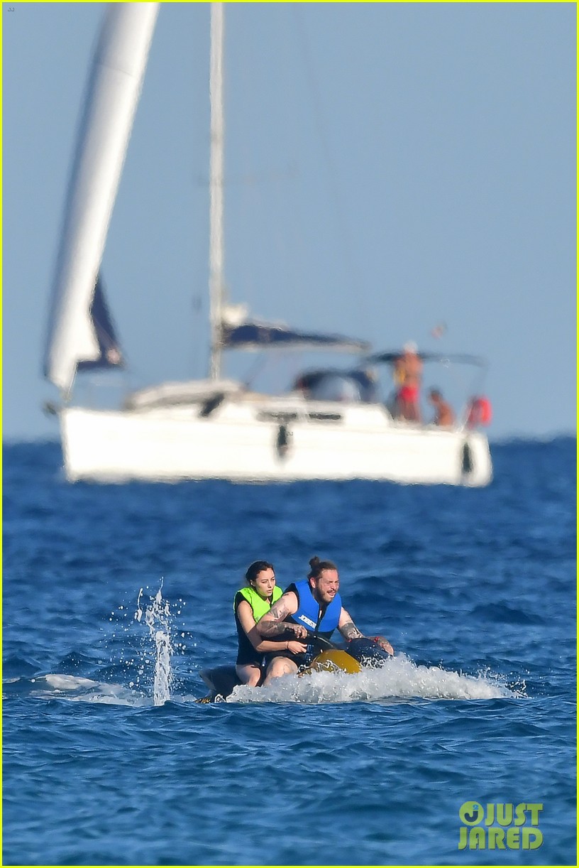 Post Malone Cozies Up to Mystery Woman on Yacht in France!: Photo ...