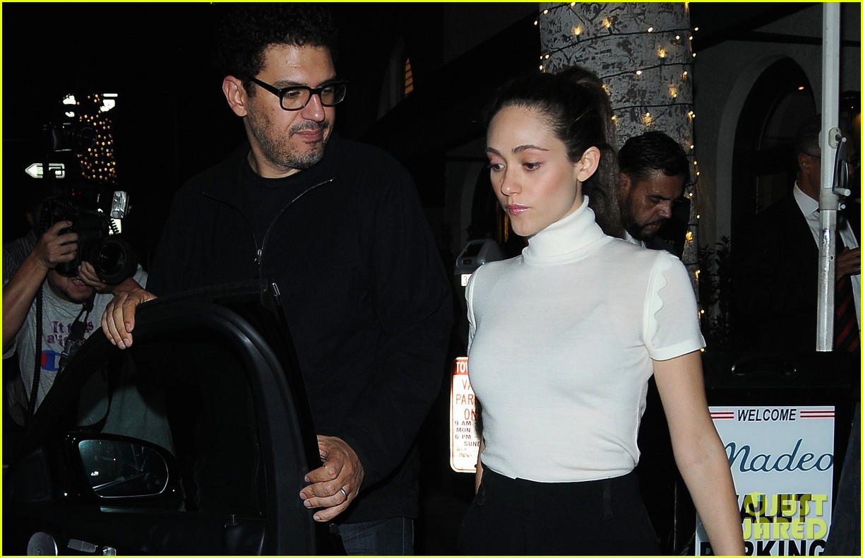 Emmy Rossum & Husband Sam Esmail Couple Up For Date Night!: Photo ...