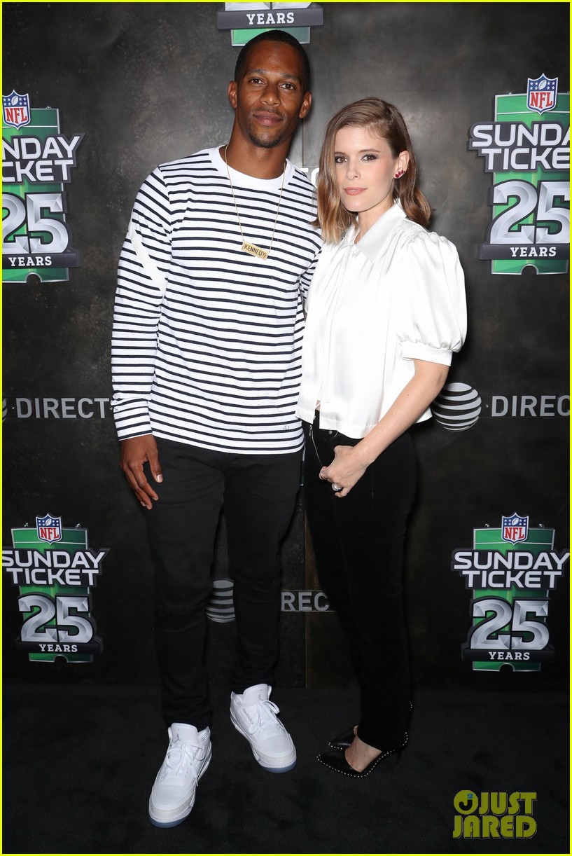 Kate Mara Joins Victor Cruz at NFL Kickoff Party in NYC: Photo 4133741 ...