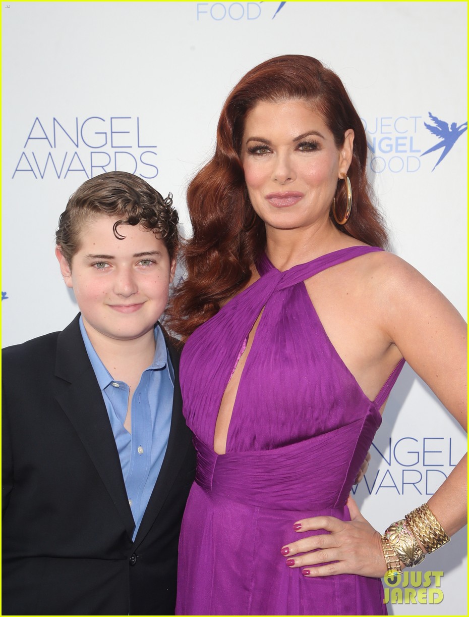 Debra Messing is Joined by Son Roman at Angel Awards 2018!: Photo ...