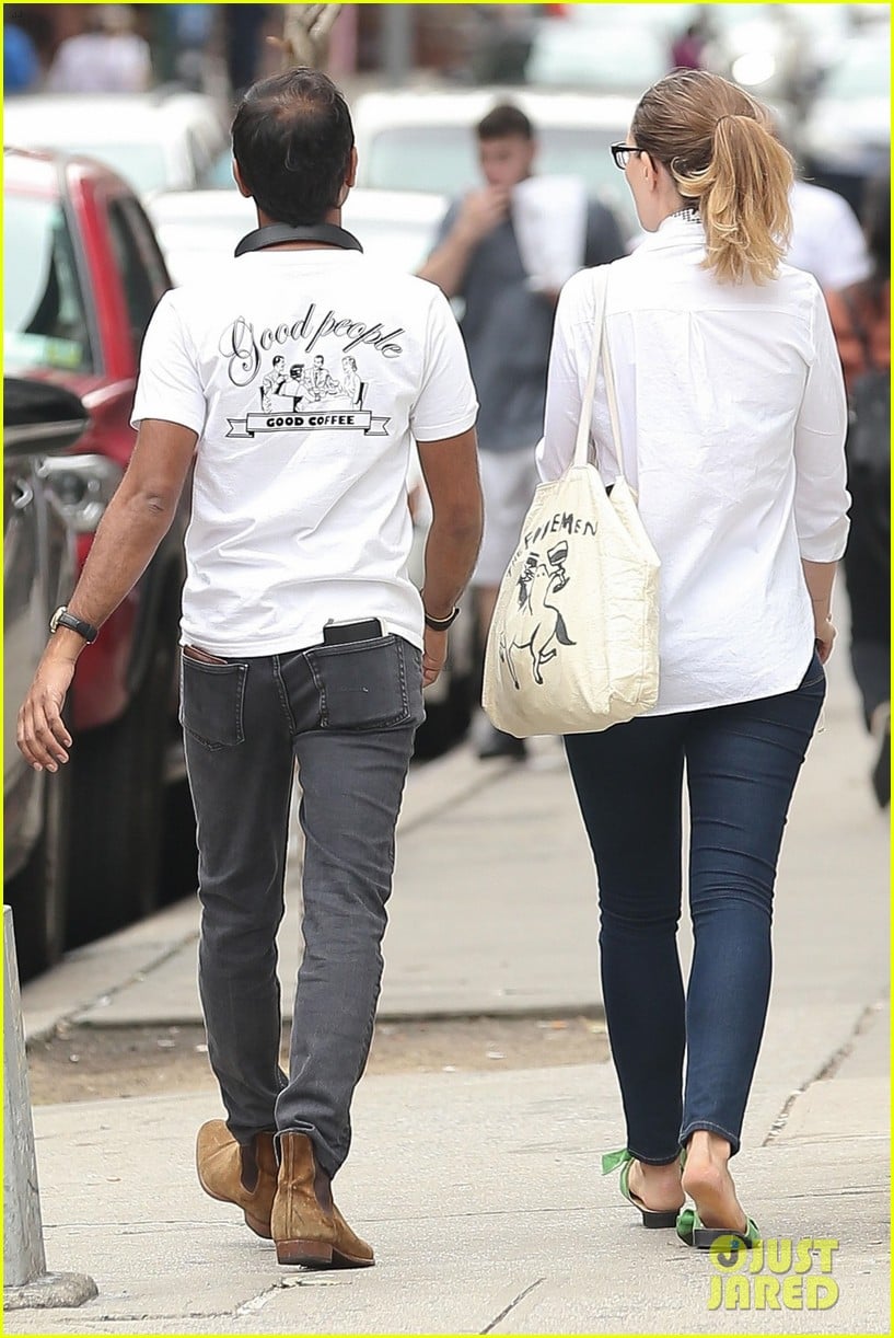 Aziz Ansari Steps Out with Girlfriend Serena Campbell in NYC: Photo ...