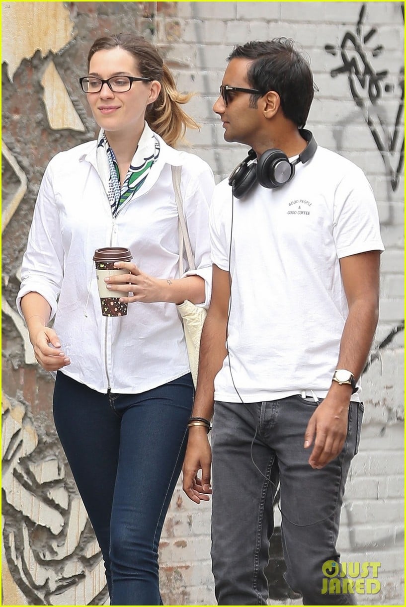 Aziz Ansari Steps Out with Girlfriend Serena Campbell in NYC: Photo ...