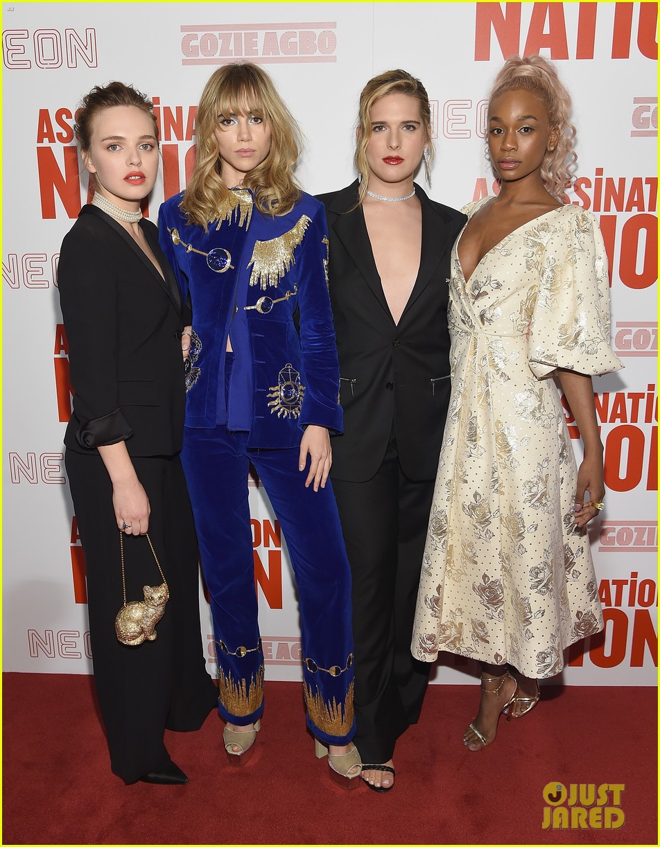 'Assassination Nation' Cast Teams Up for New York Screening: Photo ...