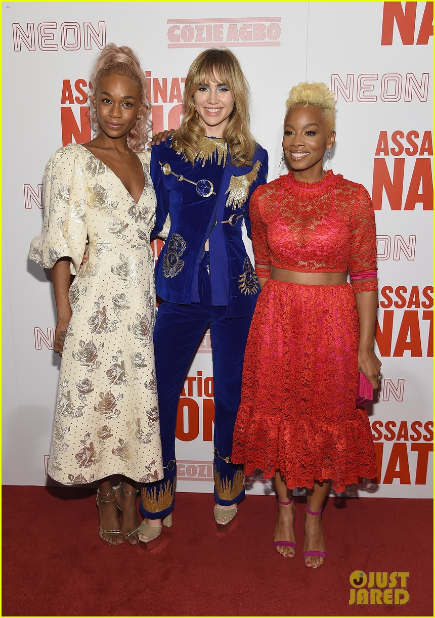 'Assassination Nation' Cast Teams Up for New York Screening: Photo ...