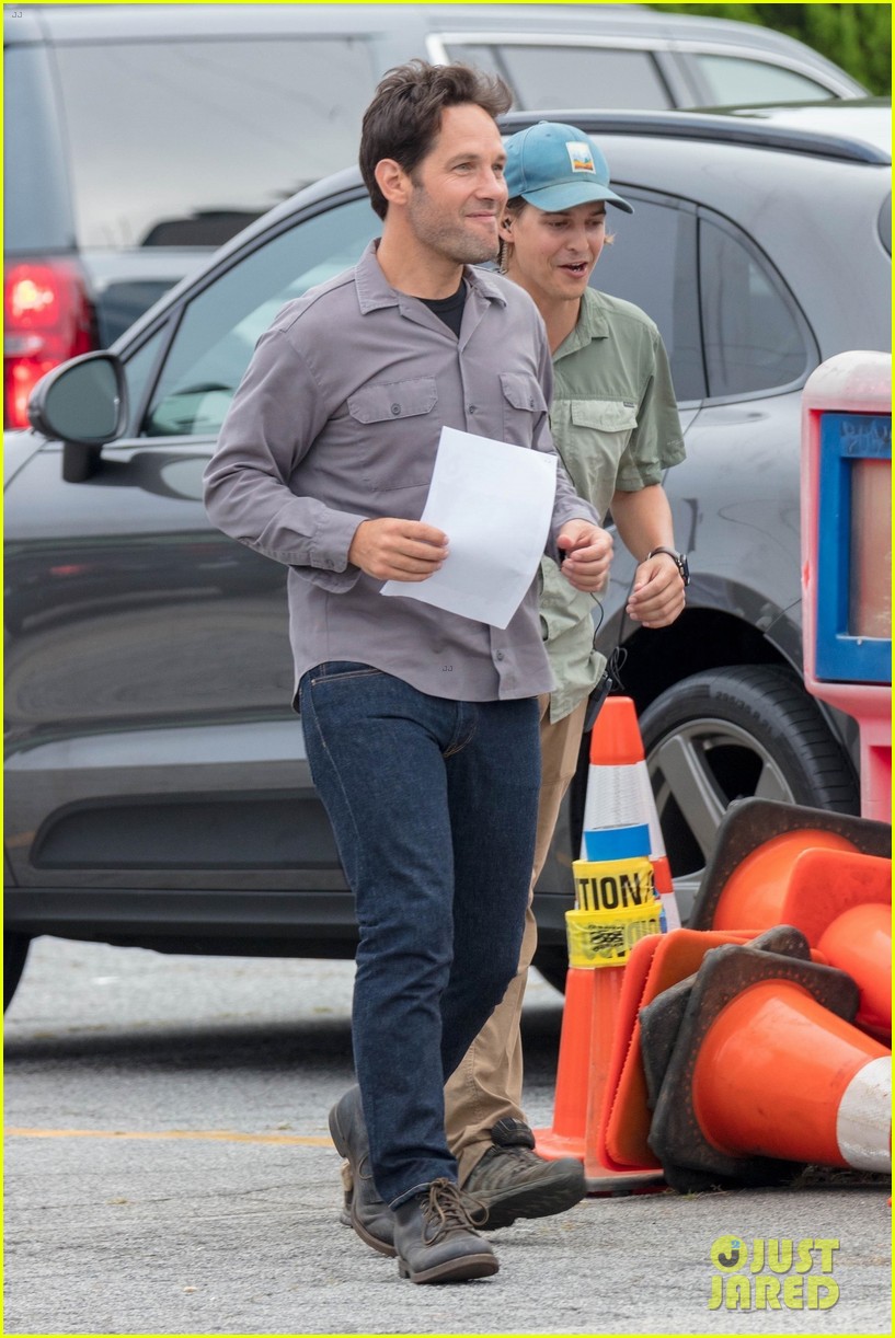 Chris Evans, Paul Rudd & Scarlett Johansson Film 'Avengers 4' in ...