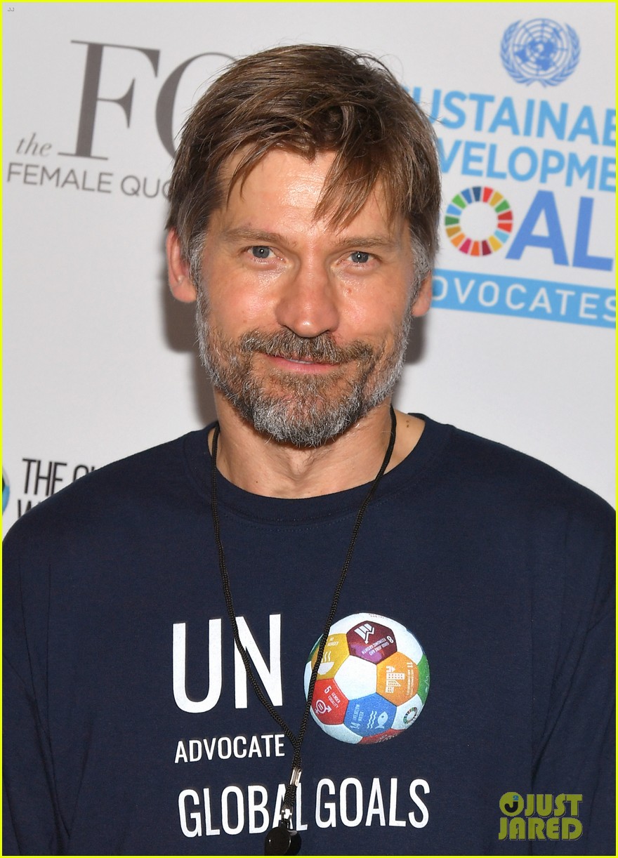 Nikolaj Coster-Waldau Steps Out for Global Goals World Cup 2018!: Photo ...