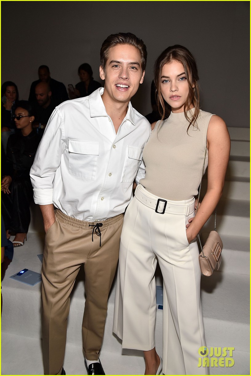 Emma Roberts Joins Dylan Sprouse & Barbara Palvin at BOSS Fashion Show ...