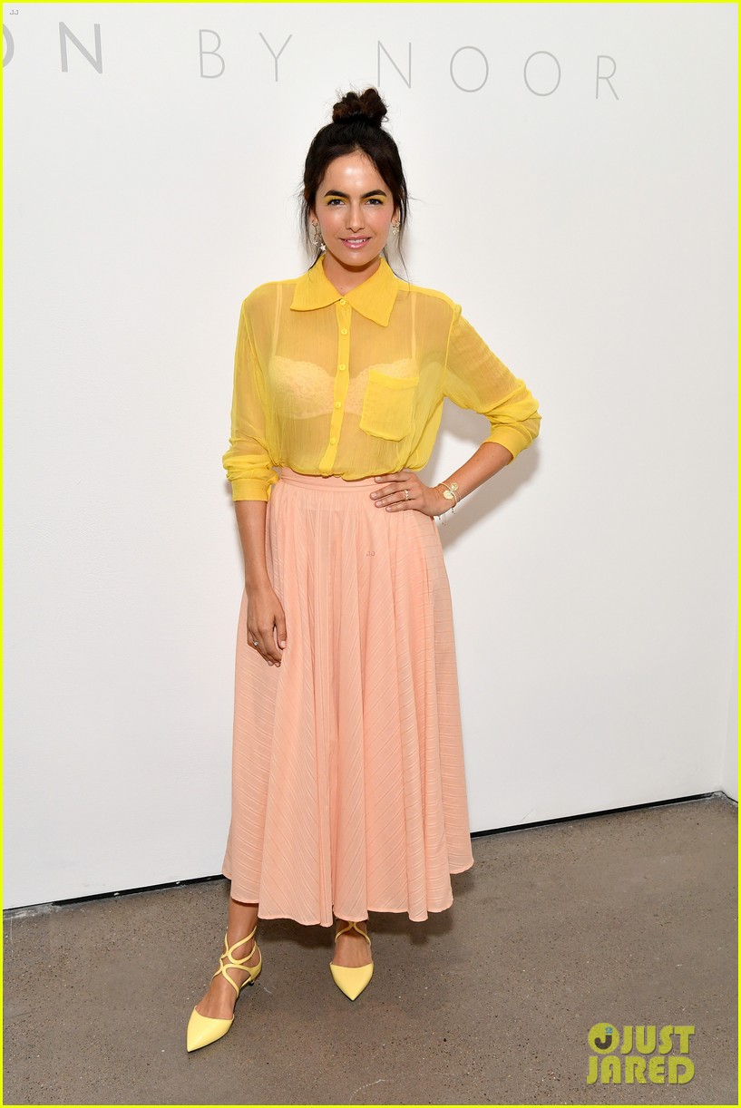 Lea Michele, Camilla Belle, & Crystal Reed Attend Noon By Noor NYFW ...