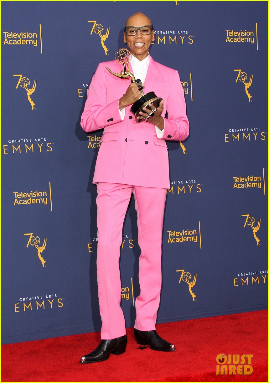 RuPaul Wins Third Consecutive Emmy for Outstanding Host for a Reality ...