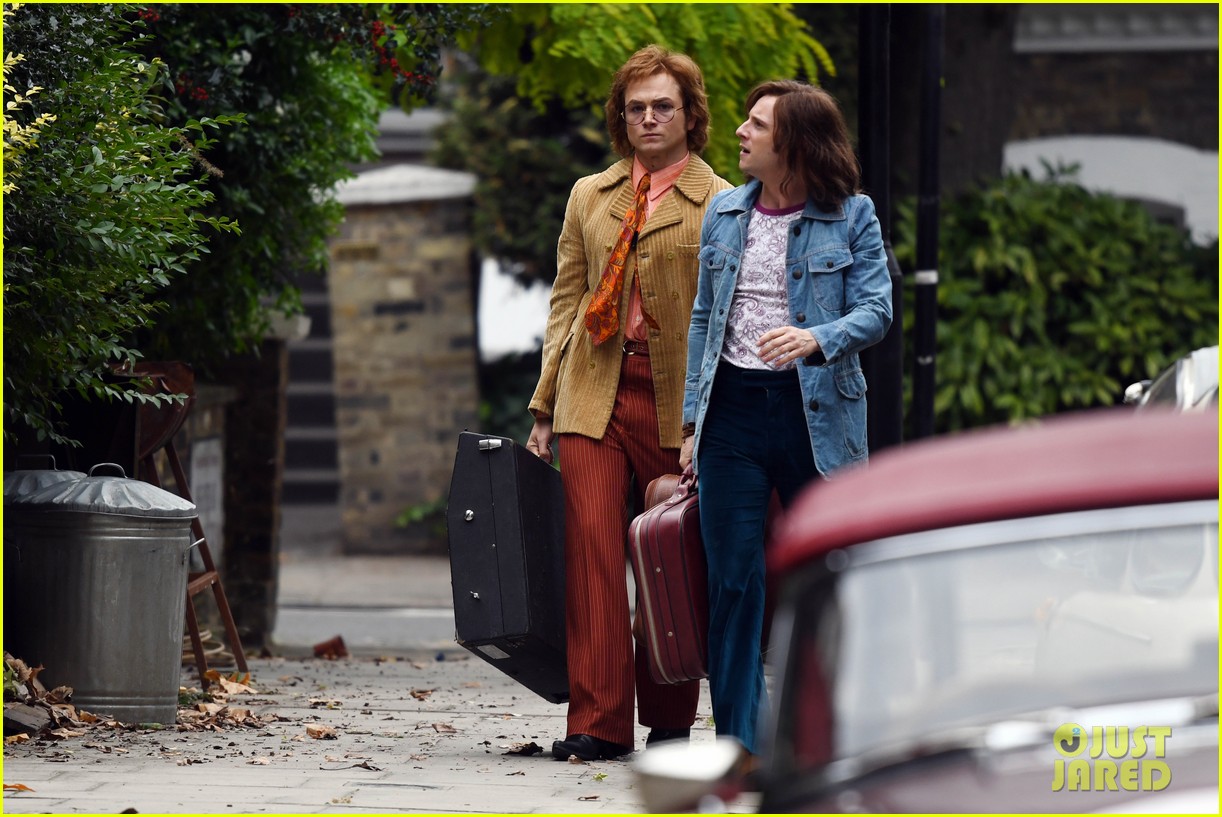 Taron Egerton Transforms Into Elton John Alongside Jamie Bell on ...