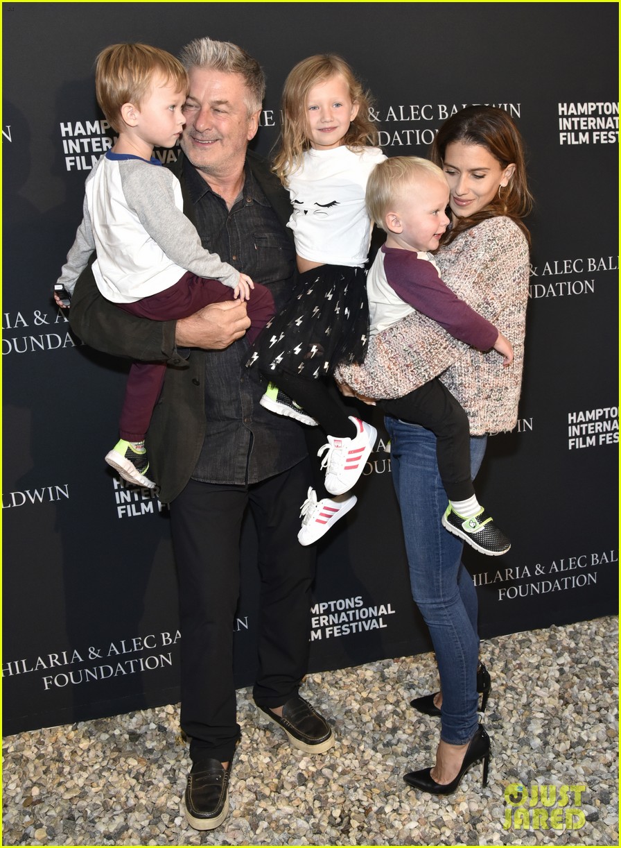 Alec & Hilaria Baldwin Bring 3 of Their 4 Kids to Their Red Carpet ...