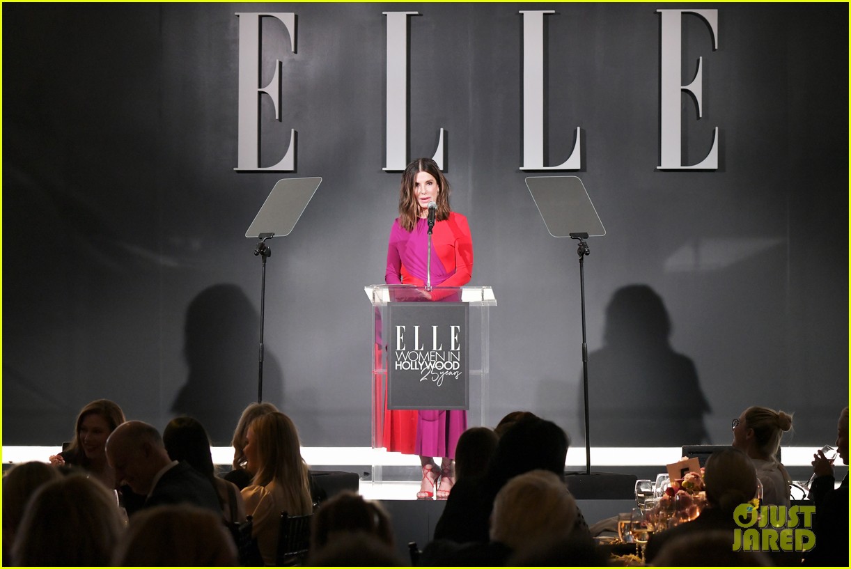 Sandra Bullock Talks Her 'Crappy Few Weeks' at 'Elle' Women in ...