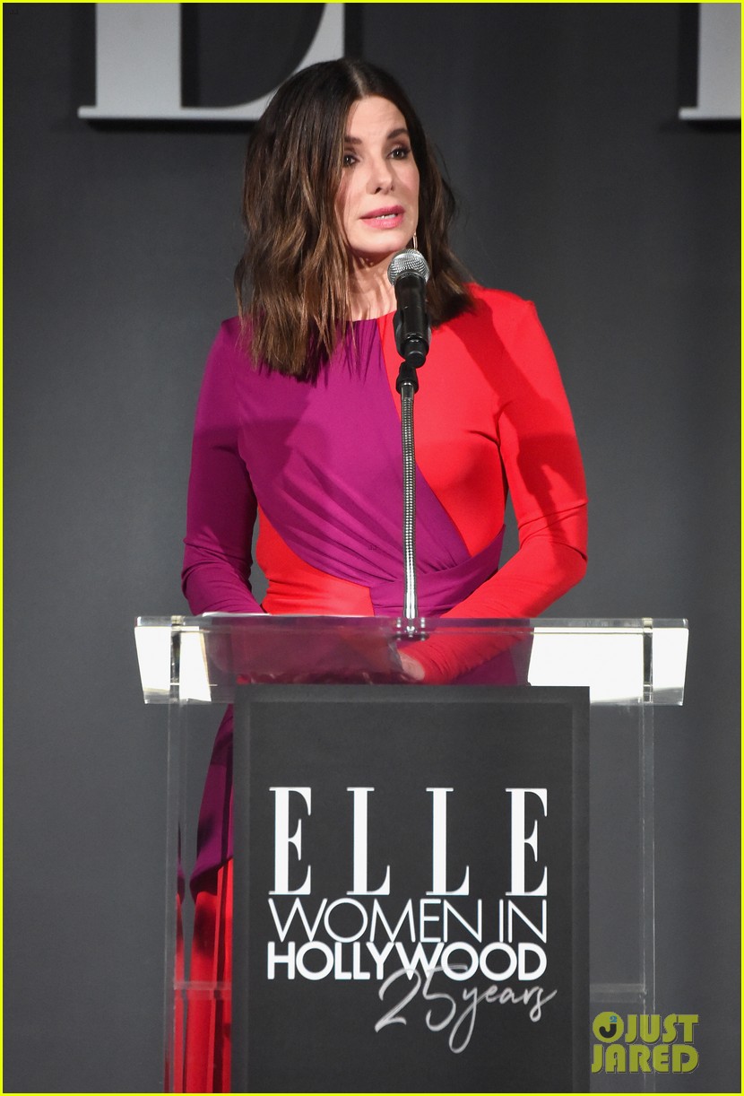 Sandra Bullock Talks Her 'Crappy Few Weeks' at 'Elle' Women in ...