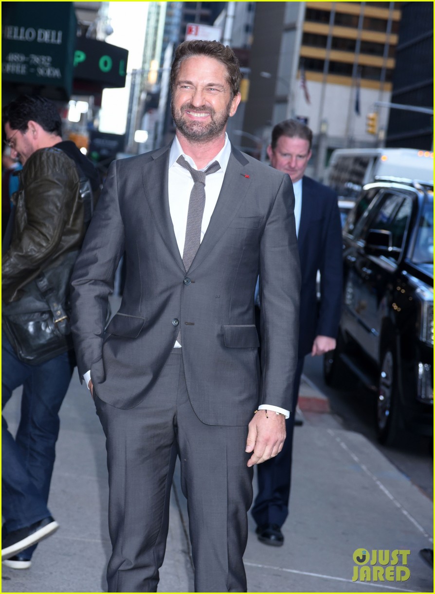 Gerard Butler Explains On 'Late Show' How Getting Fired As Lawyer Kick ...