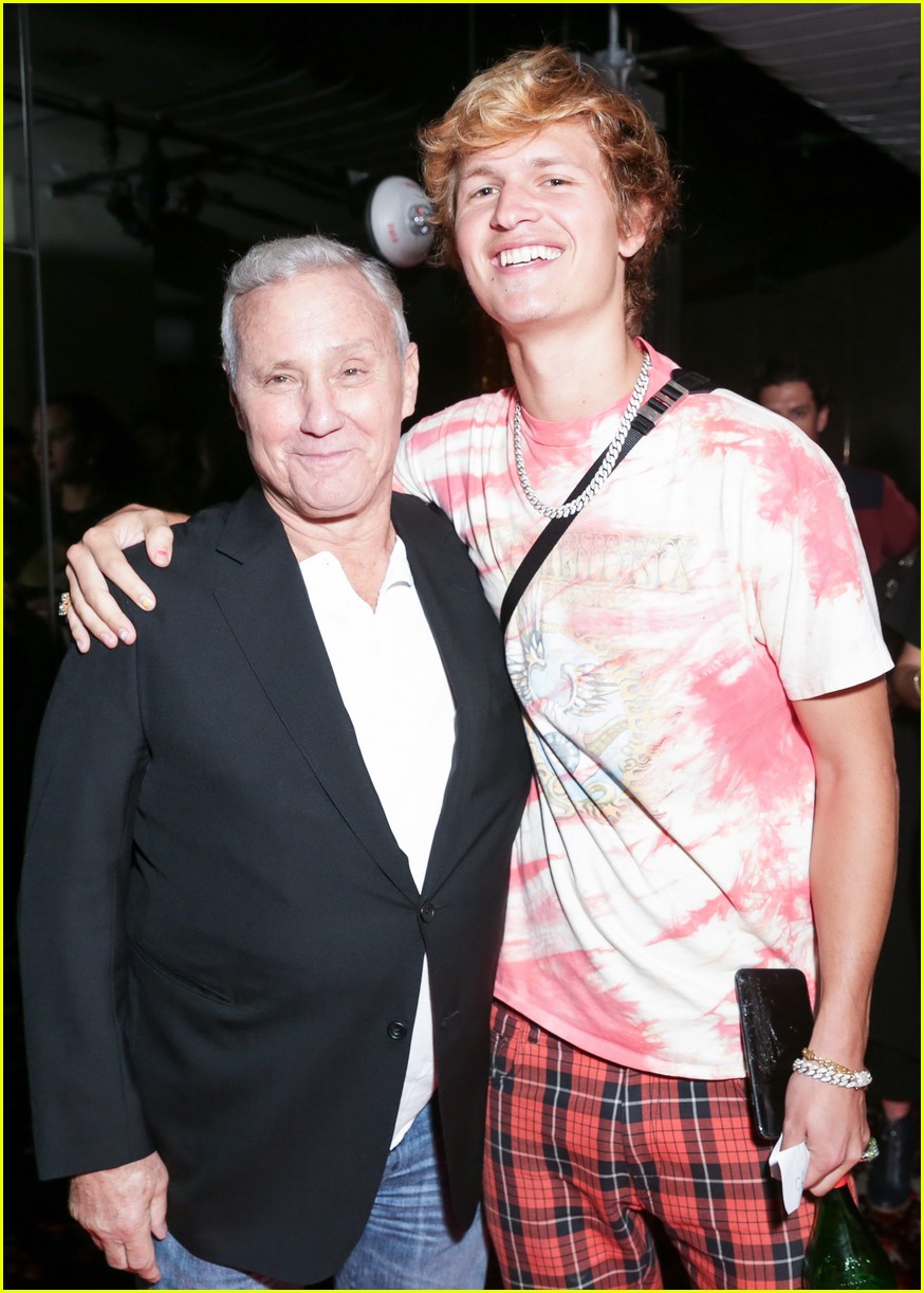 Ansel Elgort & Girlfriend Violetta Komyshan Team Up for 'Studio 54 ...