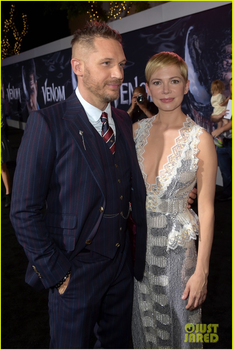 Tom Hardy Joins 'Venom' Co-Stars at L.A. Premiere!: Photo 4157317 | Jenny Slate, Michelle ...