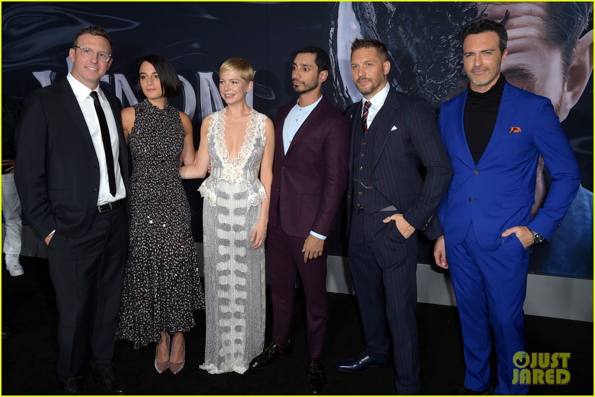 Tom Hardy Joins 'Venom' Co-Stars at L.A. Premiere!: Photo 4157322 ...