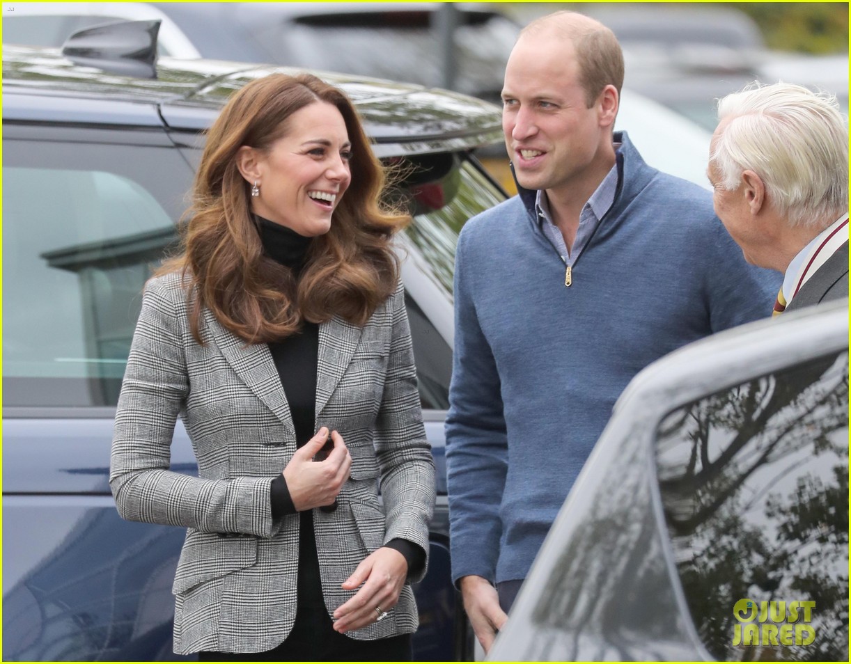 Duchess Kate Middleton & Prince William Make Royal Visit for Coach Core ...