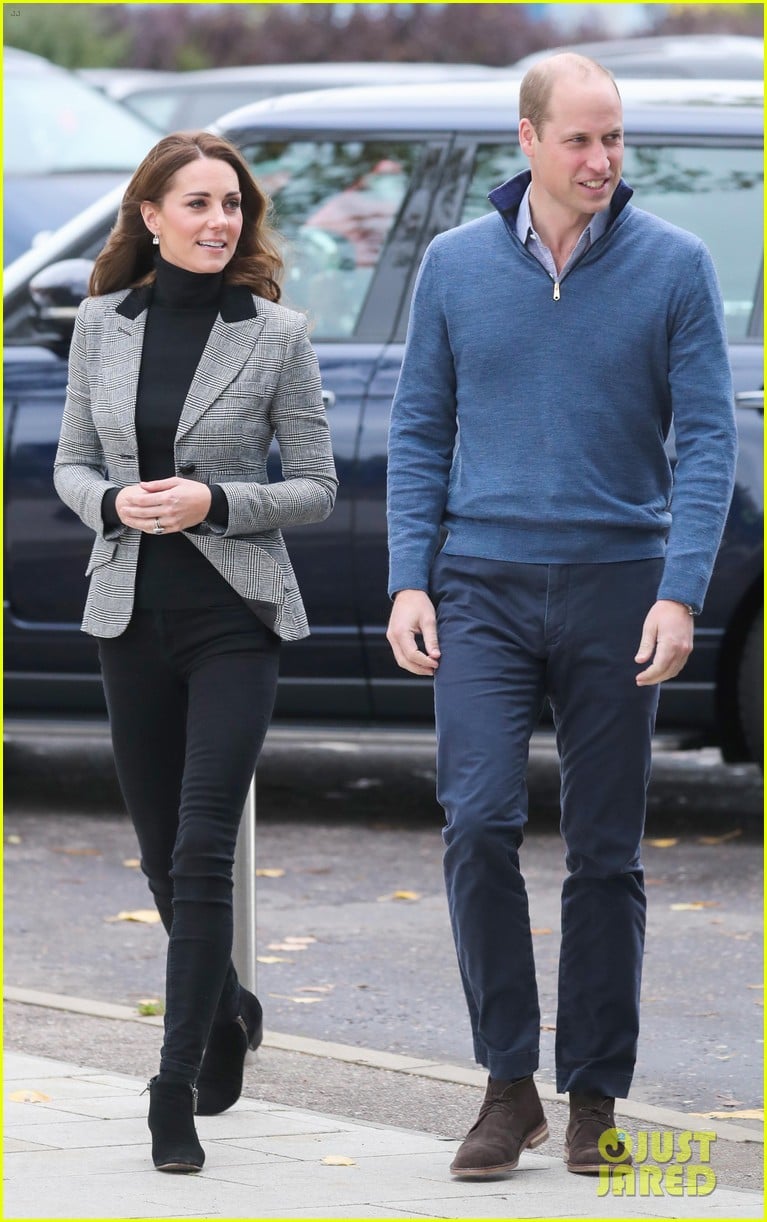 Duchess Kate Middleton & Prince William Make Royal Visit for Coach Core ...