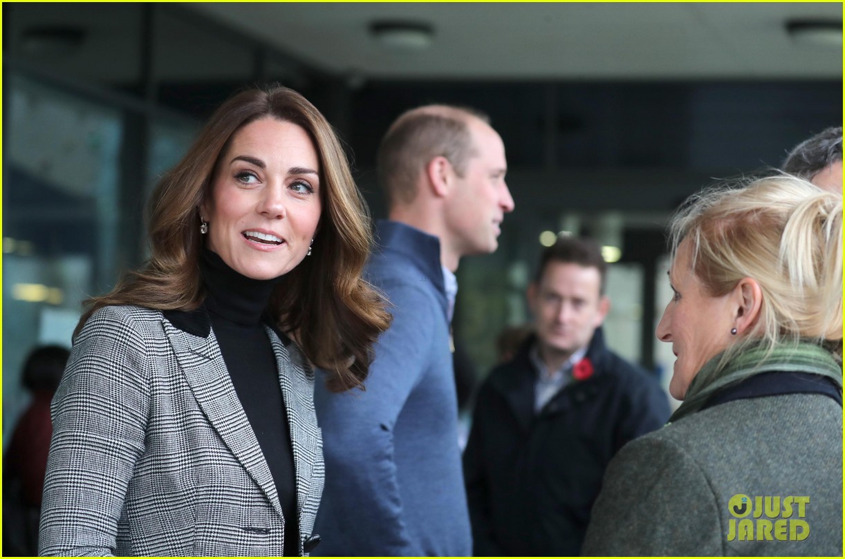 Duchess Kate Middleton & Prince William Make Royal Visit for Coach Core ...