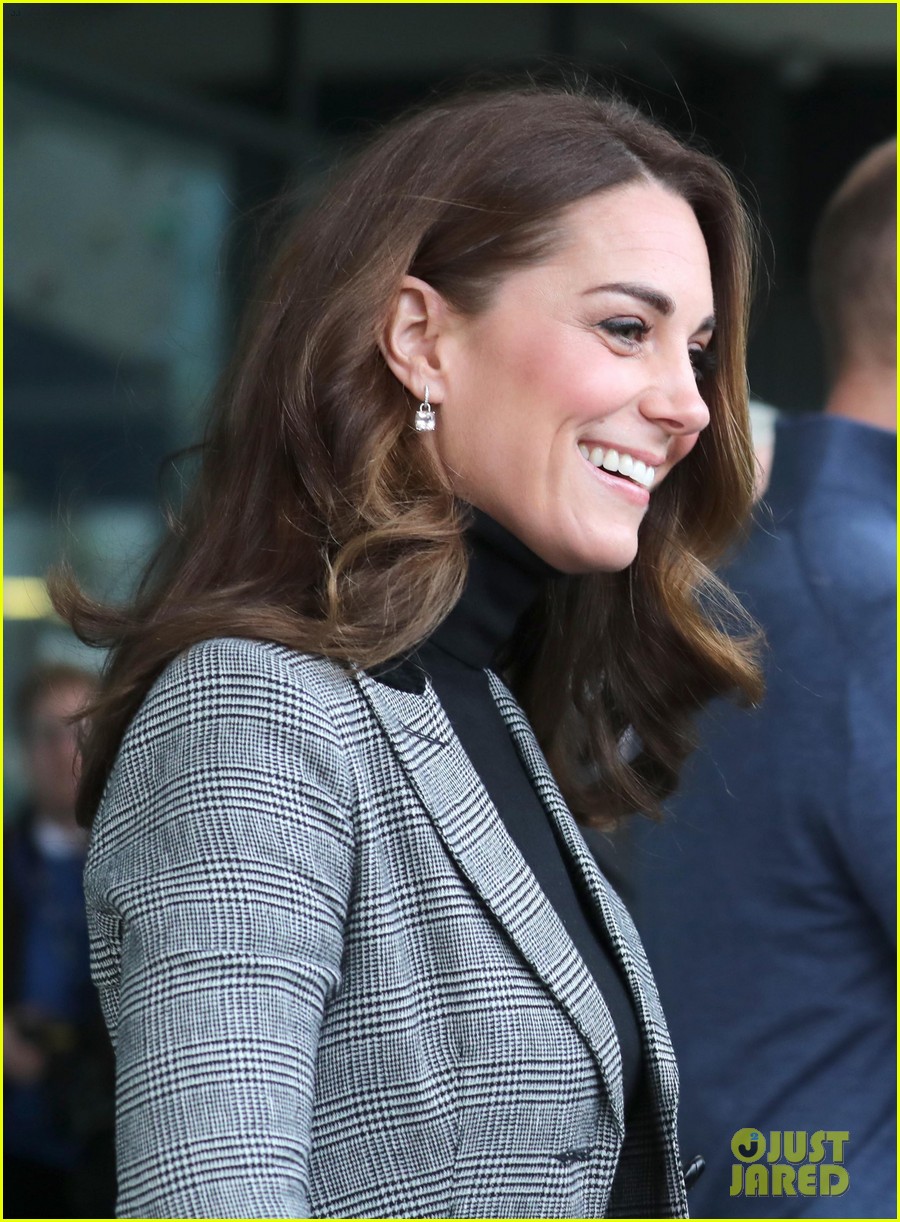 Duchess Kate Middleton & Prince William Make Royal Visit for Coach Core ...