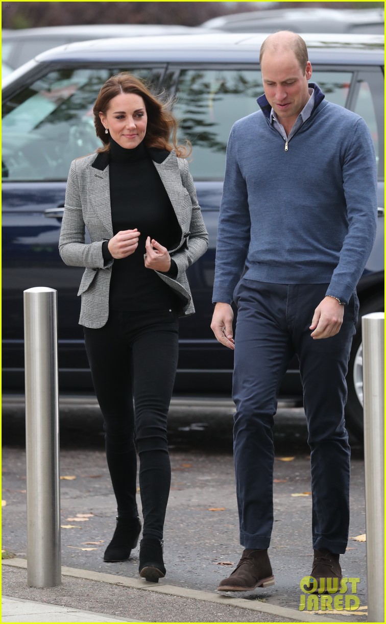 Duchess Kate Middleton & Prince William Make Royal Visit for Coach Core ...