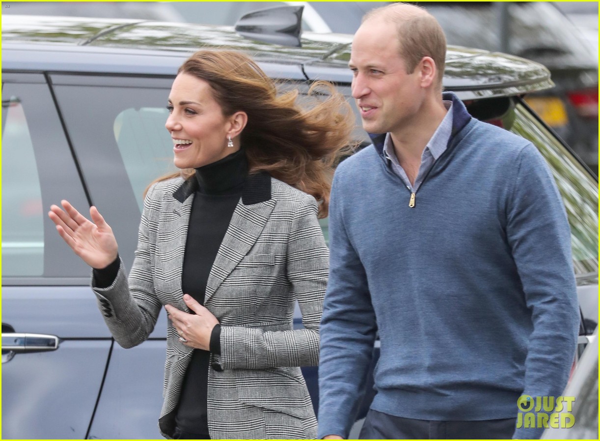 Duchess Kate Middleton & Prince William Make Royal Visit for Coach Core ...