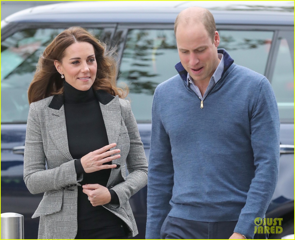 Duchess Kate Middleton & Prince William Make Royal Visit for Coach Core ...