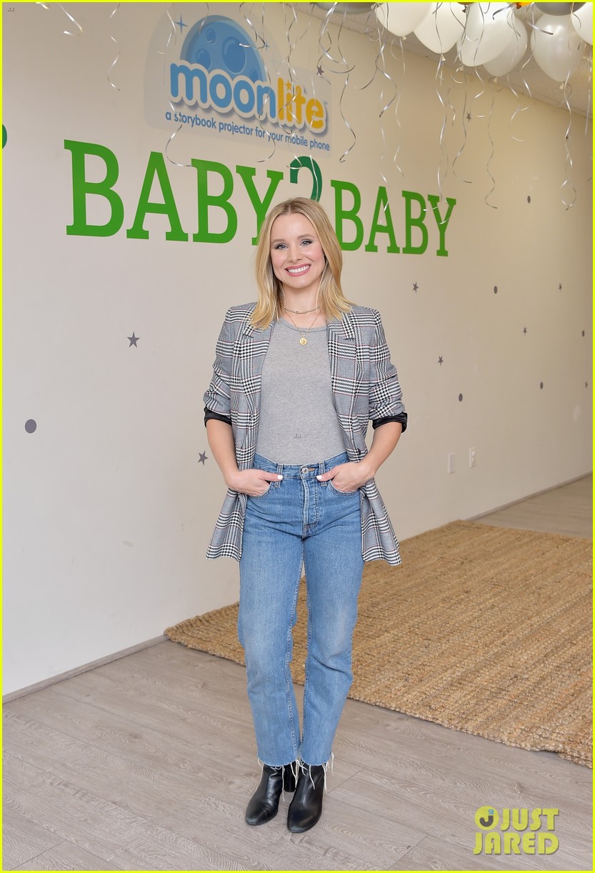 Kristen Bell Joins Kelly Rowland & Rachel Zoe at Moonlite & Baby2Baby ...