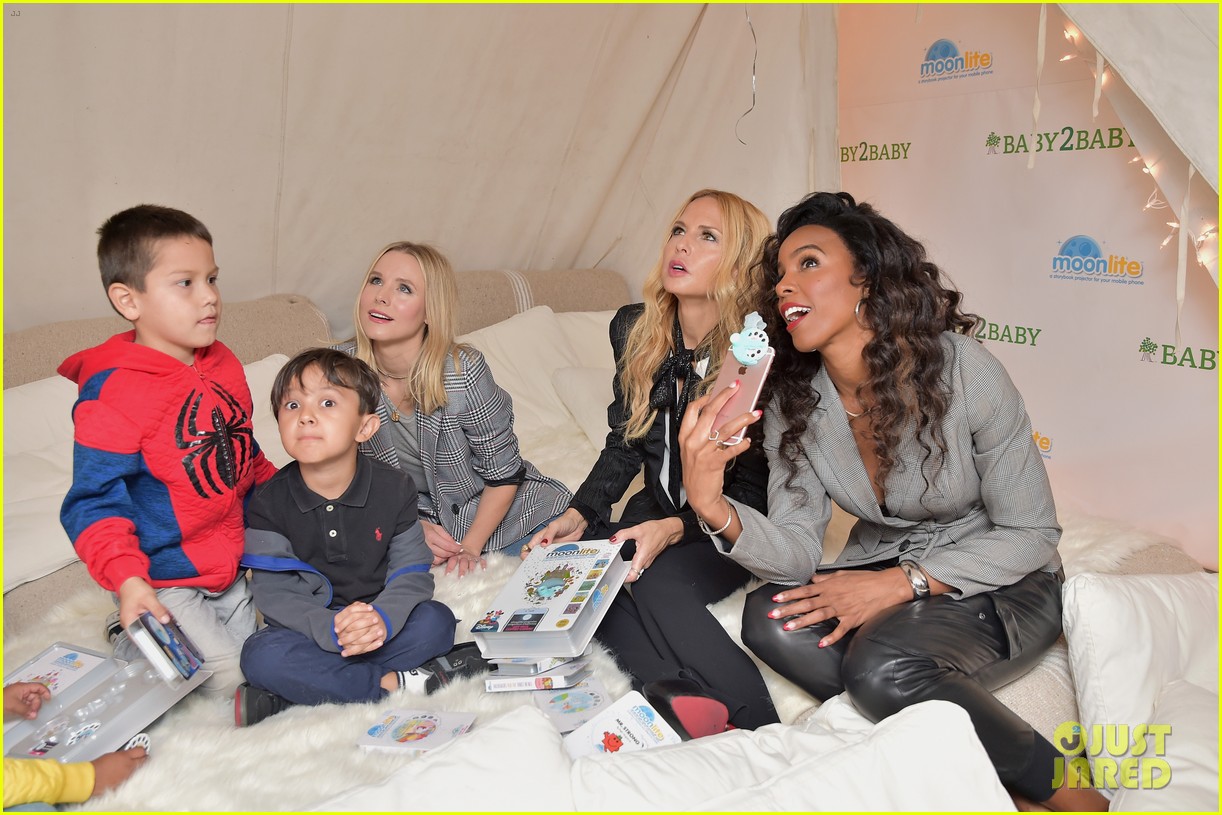 Kristen Bell Joins Kelly Rowland & Rachel Zoe at Moonlite & Baby2Baby ...