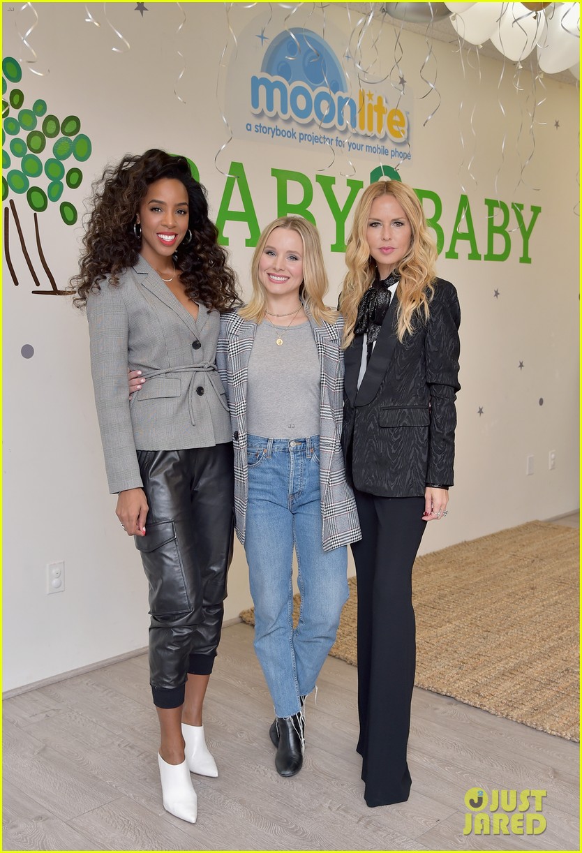Kristen Bell Joins Kelly Rowland & Rachel Zoe at Moonlite & Baby2Baby ...
